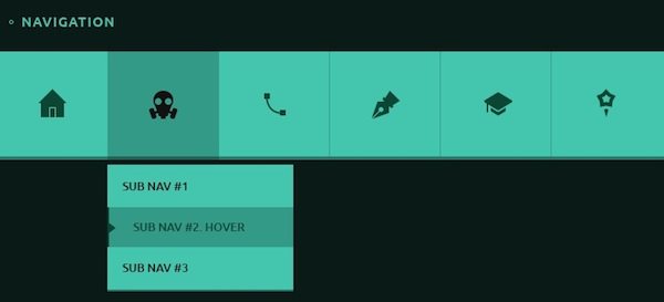 Navigation Menu - 100 Innovative Navigation Menu PSD Files